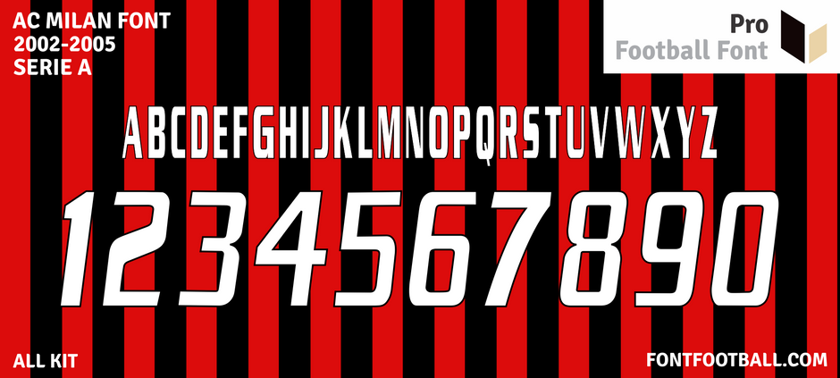 Products – Pro Football Font