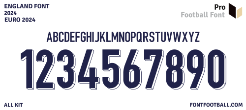 England Euro 2024 Font – Pro Football Font