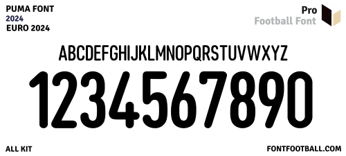 Puma Euro 2024 Font – Pro Football Font
